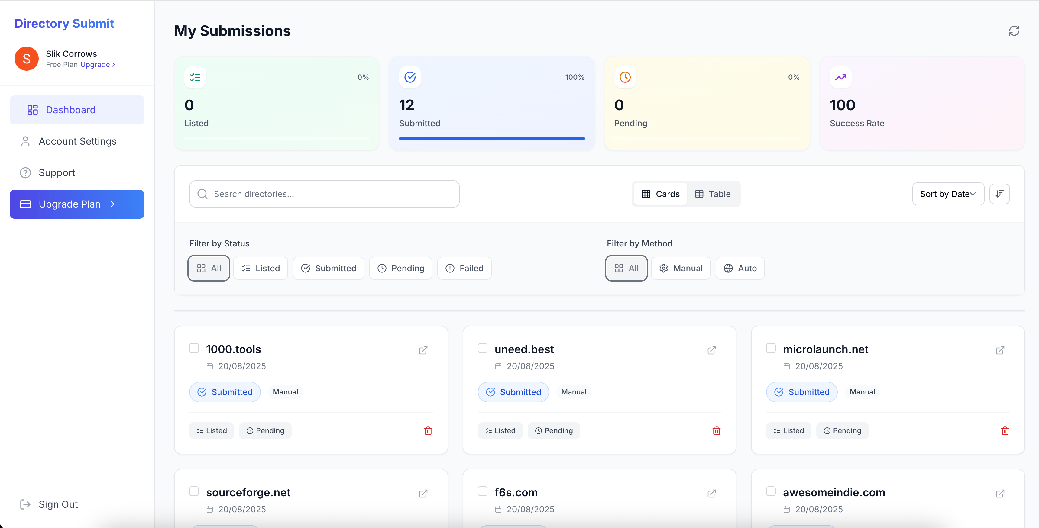 Directory Submit - Submit Your Website to 200+ Quality Directories